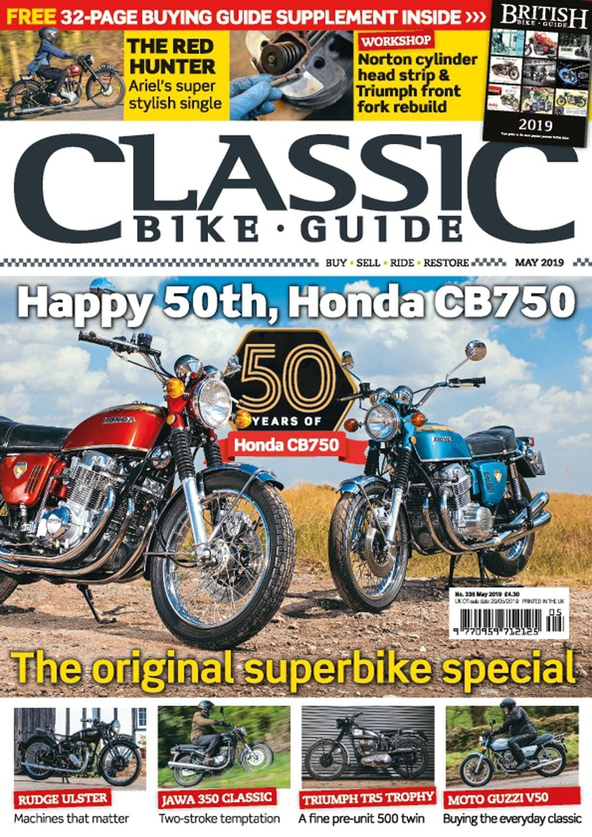 May 2019 issue: Out now! | Classic Bike Guide Magazine