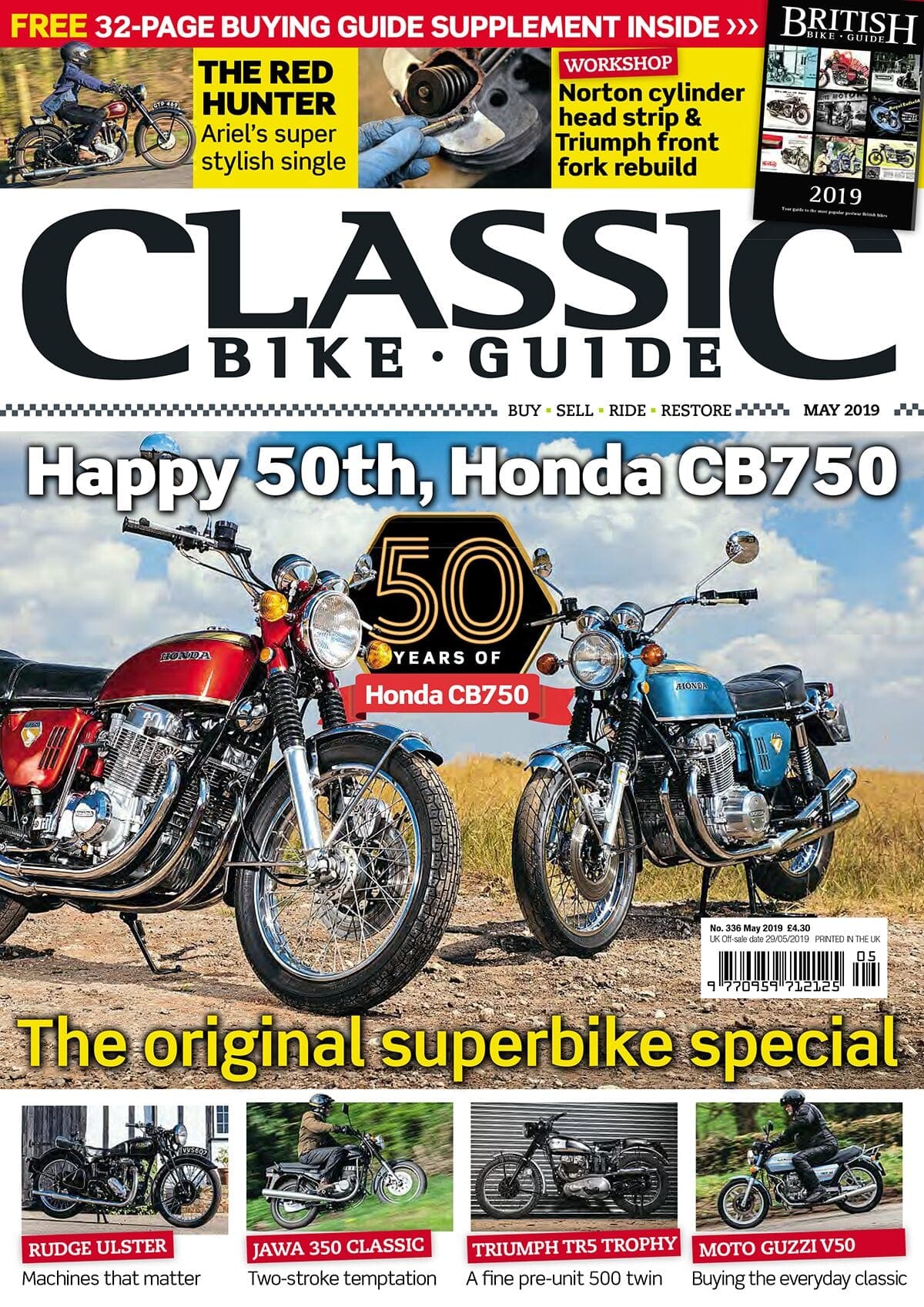 May issue Classic Bike Guide OUT NOW! | Classic Bike Guide Magazine
