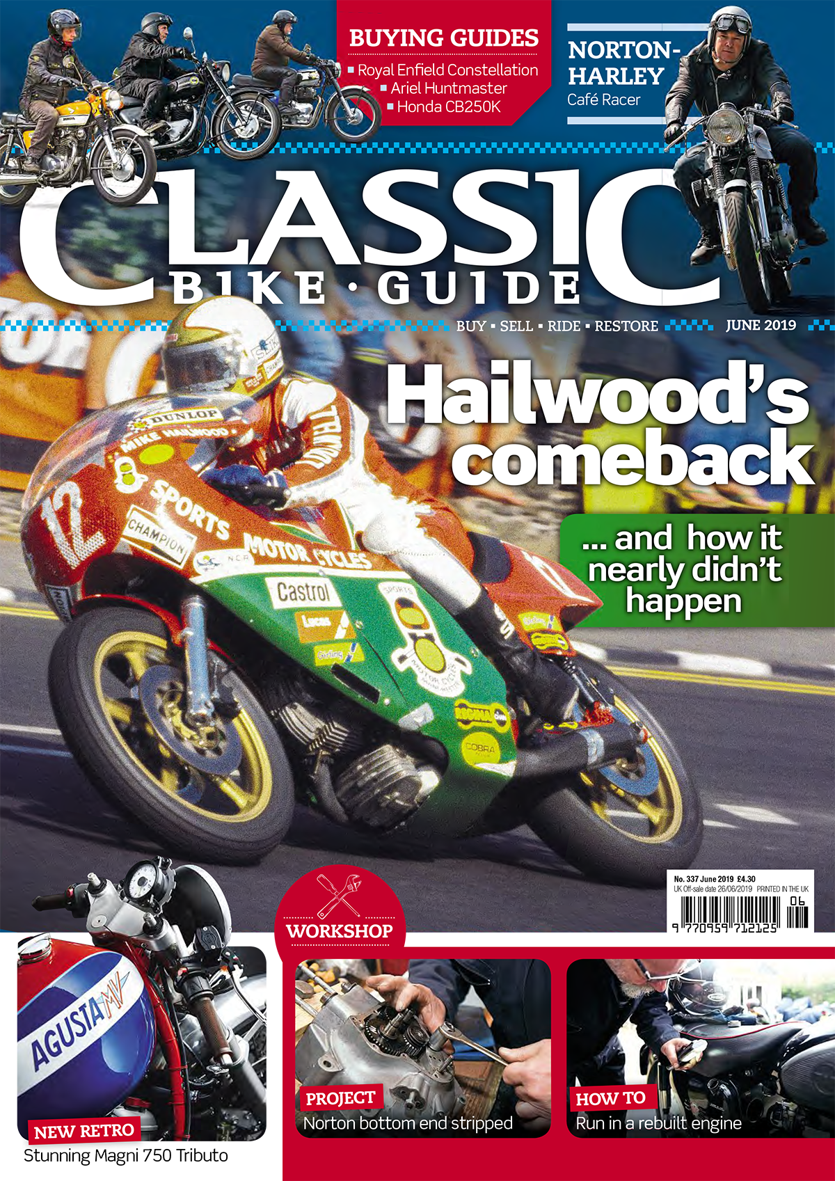 JUNE 2019 ISSUE OF CBG ON SALE NOW! | Classic Bike Guide Magazine