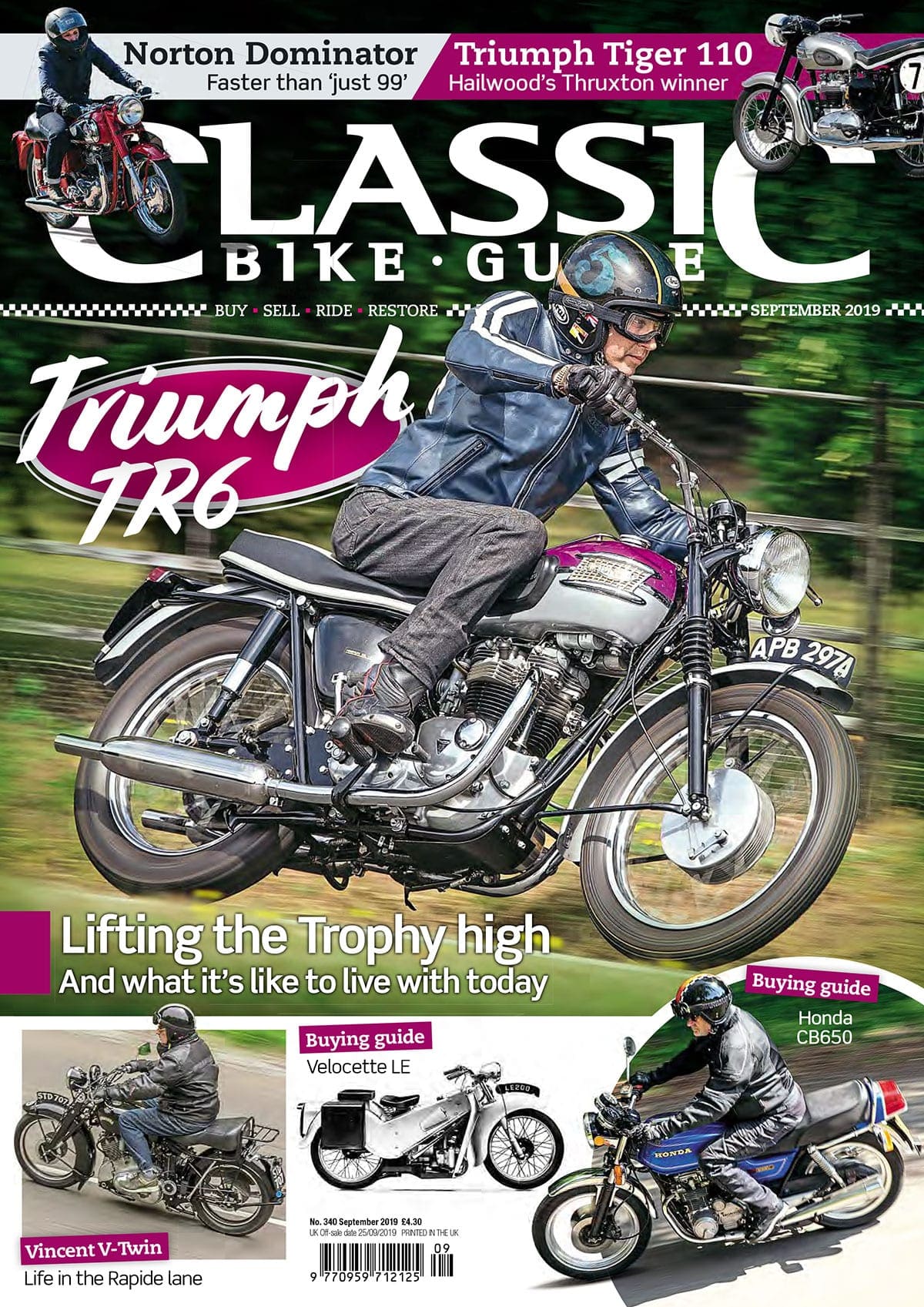 September issue of Classic Bike Guide on sale now! - Classic Bike Guide