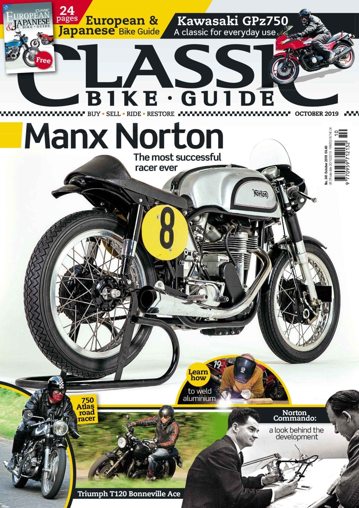October ISSUE OF CLASSIC BIKE GUIDE ON SALE NOW! | Classic Bike Guide Magazine