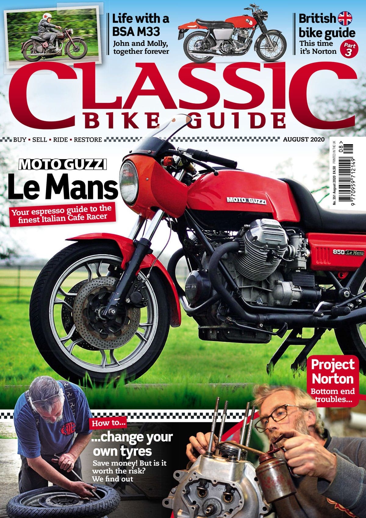 What's inside the August edition of Classic Bike Guide? | Classic Bike ...