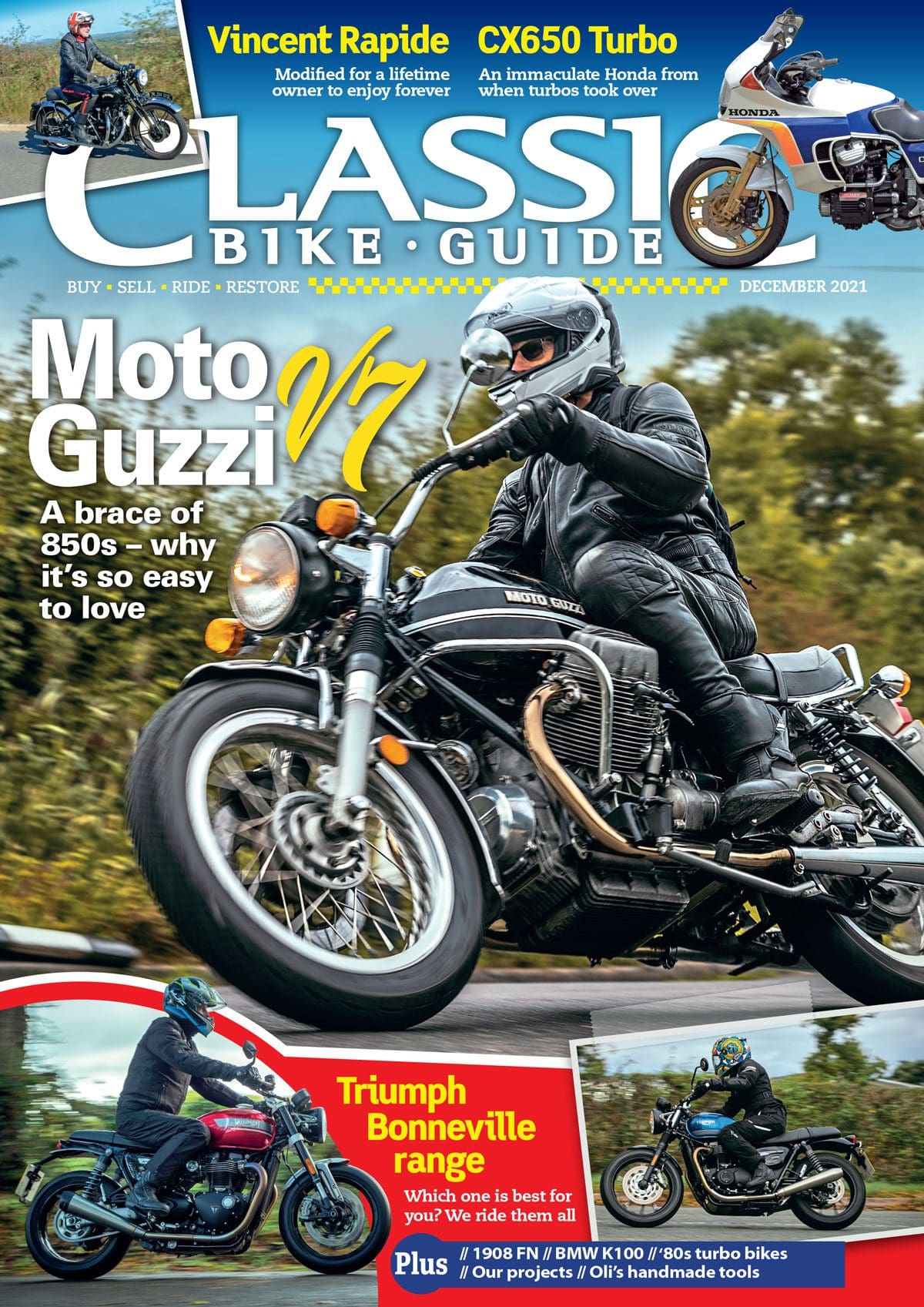 PREVIEW: December issue of Classic Bike Guide | Classic Bike Guide Magazine