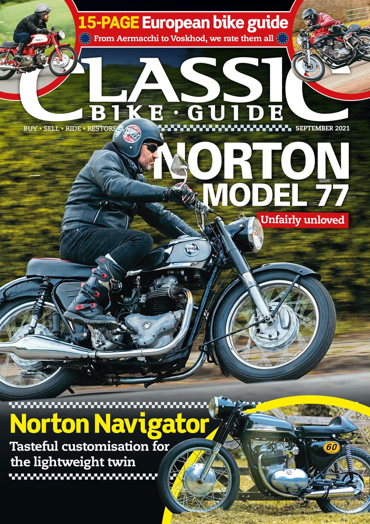 PREVIEW: September issue of Classic Bike Guide | Classic Bike Guide ...