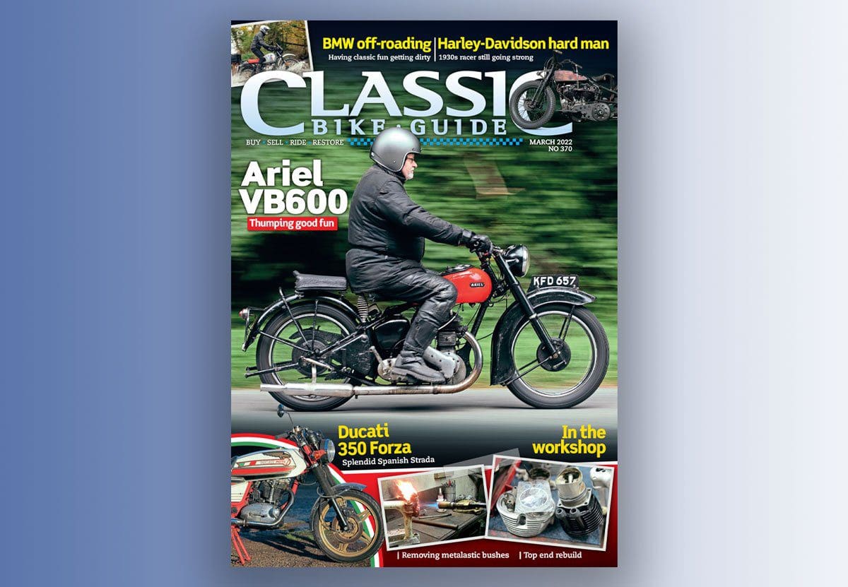 Preview: March issue of Classic Bike Guide | Classic Bike Guide Magazine
