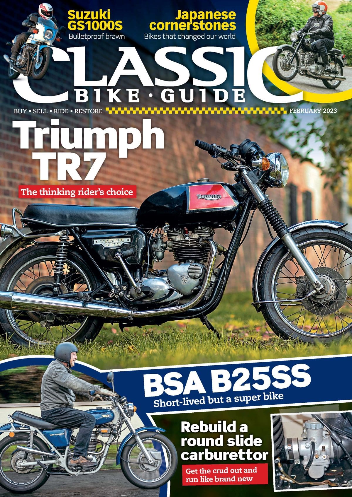 February Issue | Classic Bike Guide Magazine