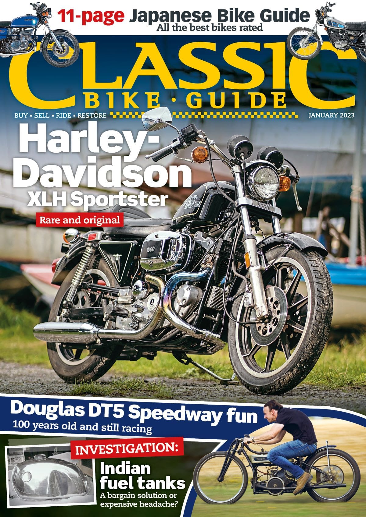 January Issue | Classic Bike Guide Magazine