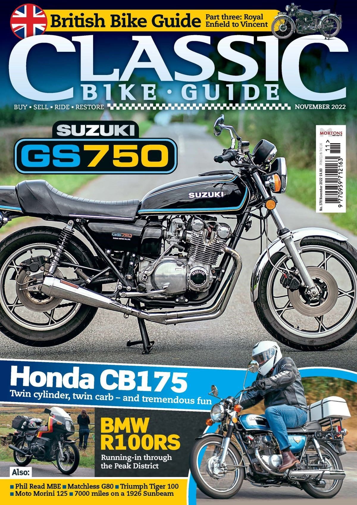 November Issue | Classic Bike Guide Magazine