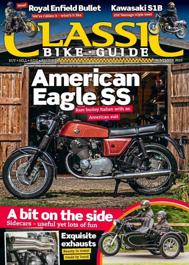 November 2023 - Classic Bike Guide