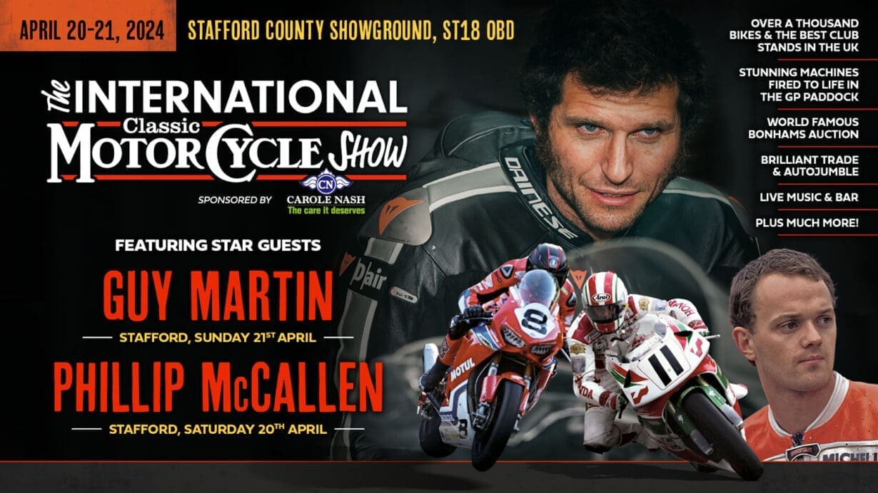 CAROLE NASH SPONSORS STAFFORD! | Classic Bike Guide Magazine