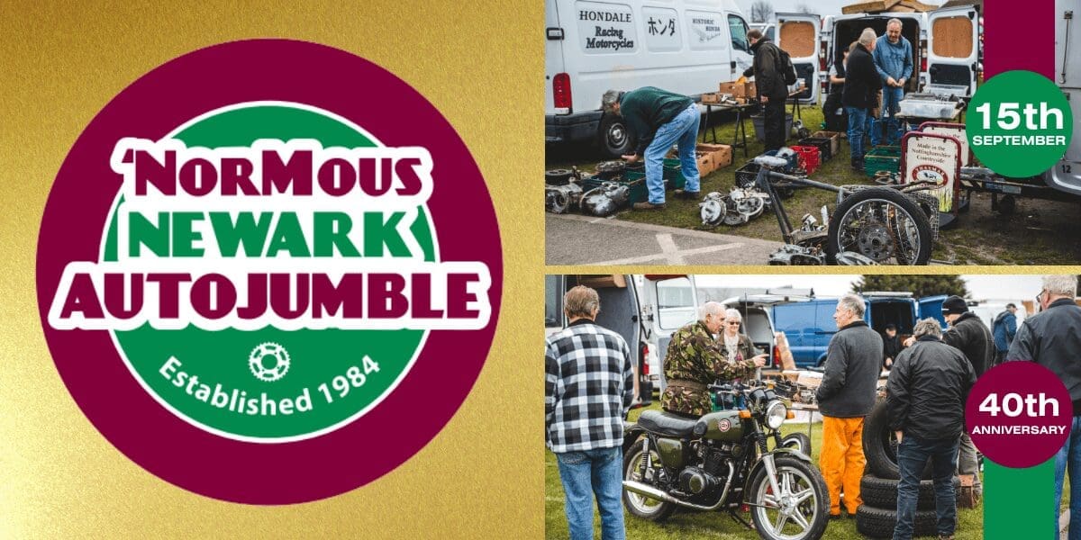 Celebrate 40 Years of Normous Newark Autojumble! | Classic Bike Guide Magazine