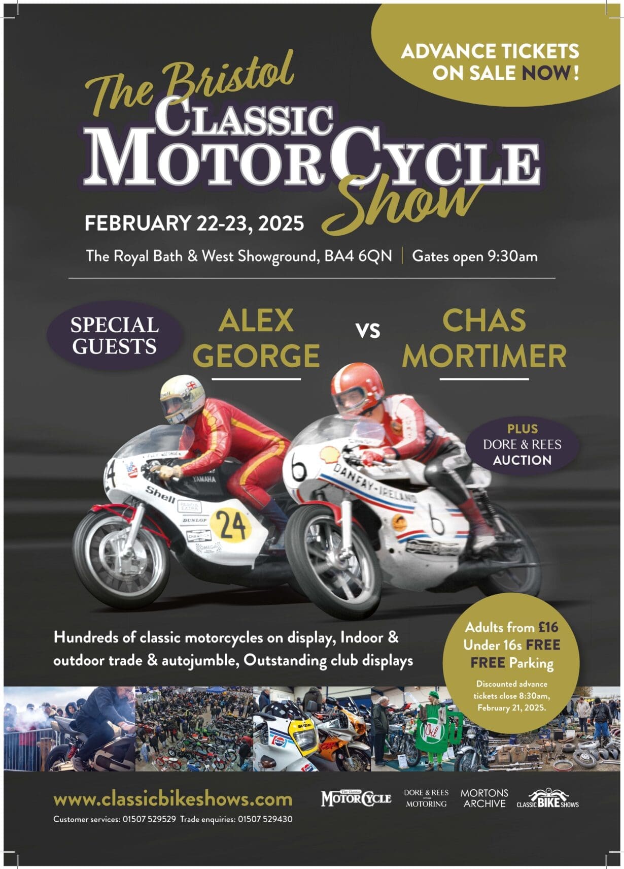 Bikes, banter, and big names: Alex George and Chas Mortimer star at the ...