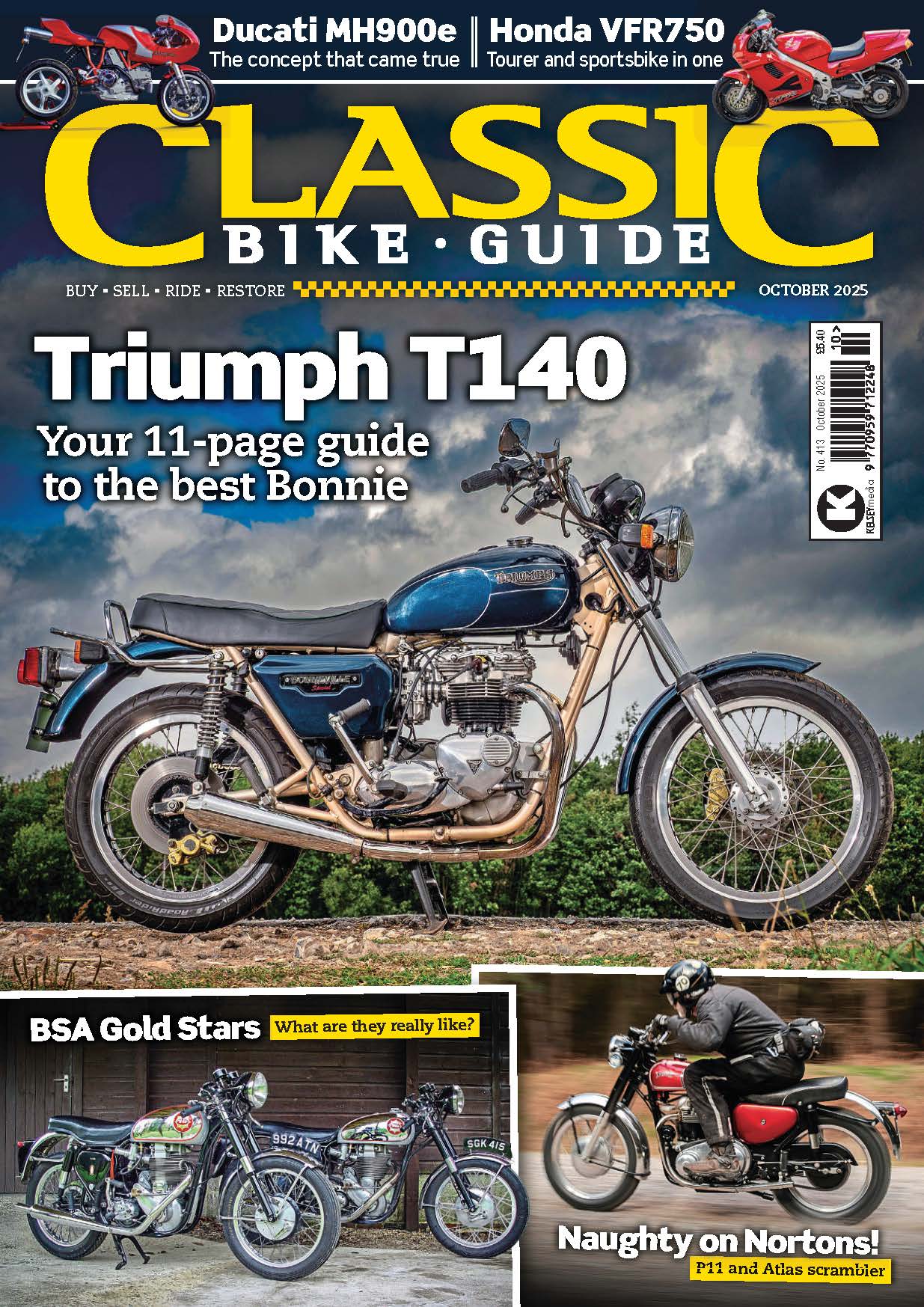 October 2025 | Classic Bike Guide Magazine