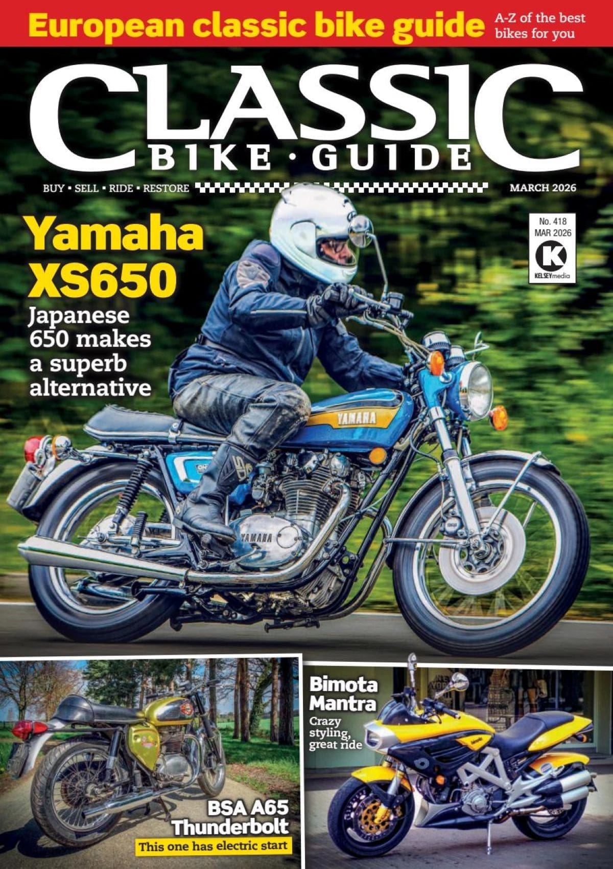 March 2026 | Classic Bike Guide Magazine